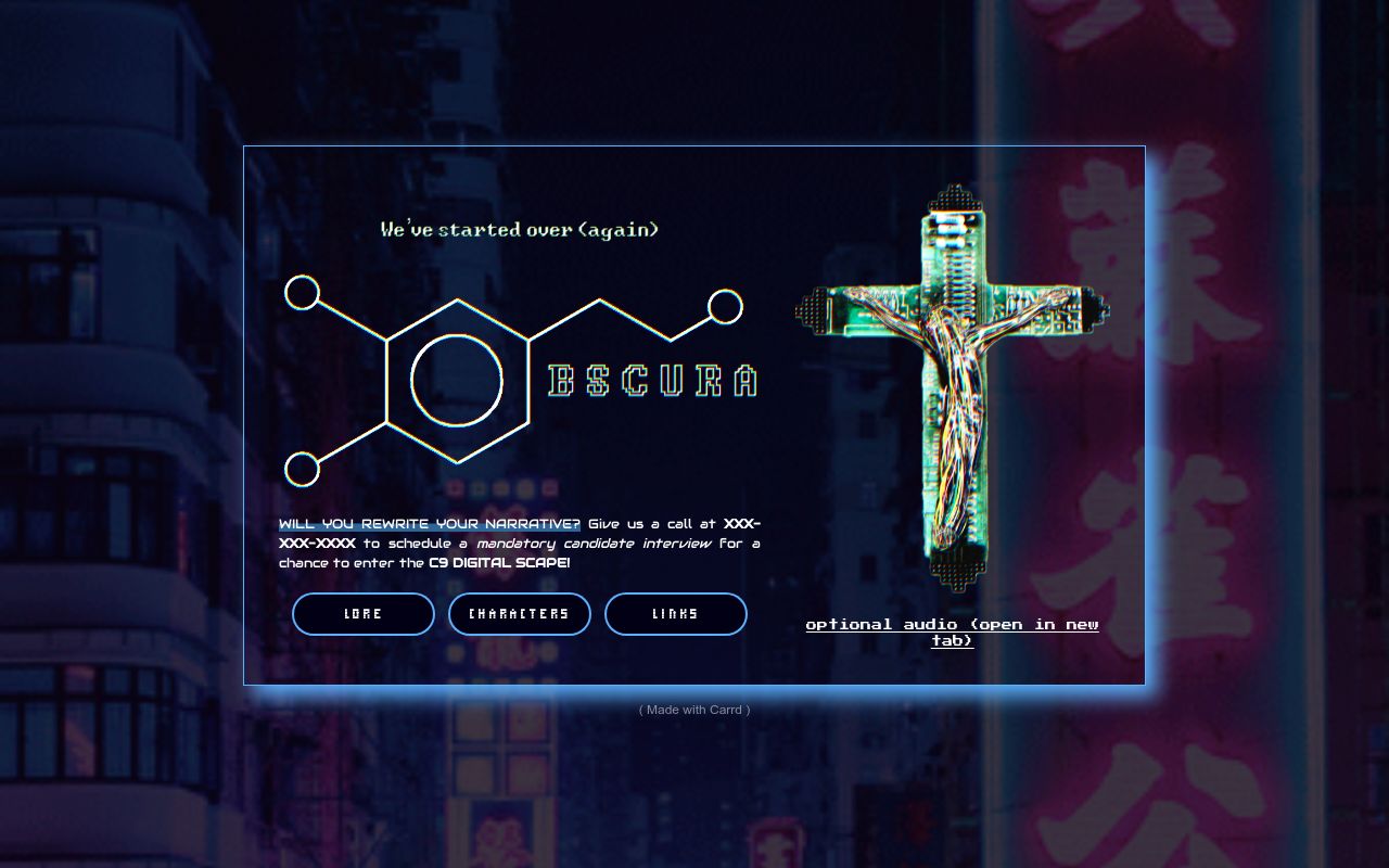 ENTER THE C9 DIGITAL SCAPE